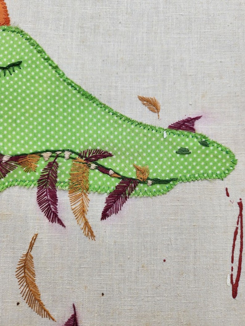 Vintage Handmade Florida Gator Eating the Feathers of a FSU Seminole - Etsy