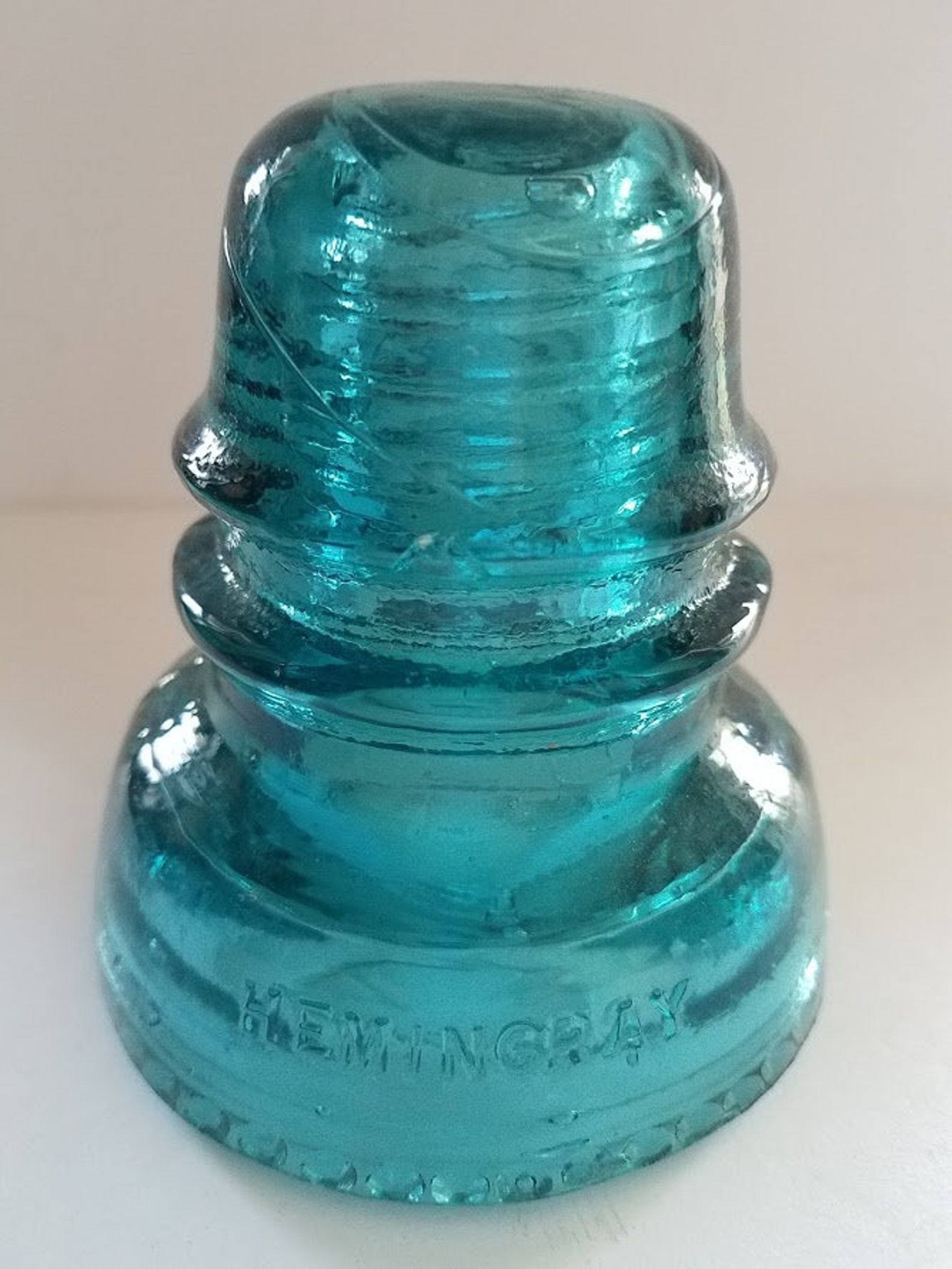 Blue Hemingray Insulator 40 - Etsy