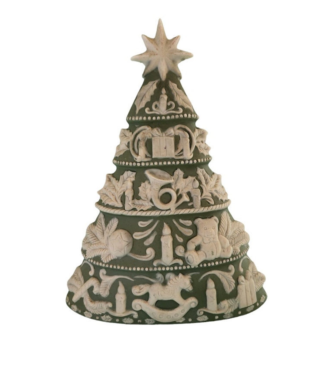Vintage Musical Ceramic Christmas Tree - Etsy