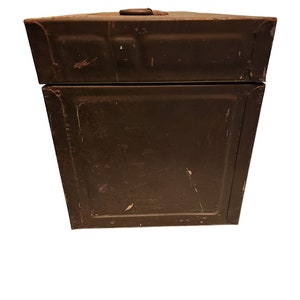 Vintage Union Metal Tool Box - Etsy