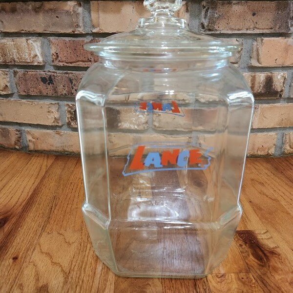 Lance Glass Jars - Etsy