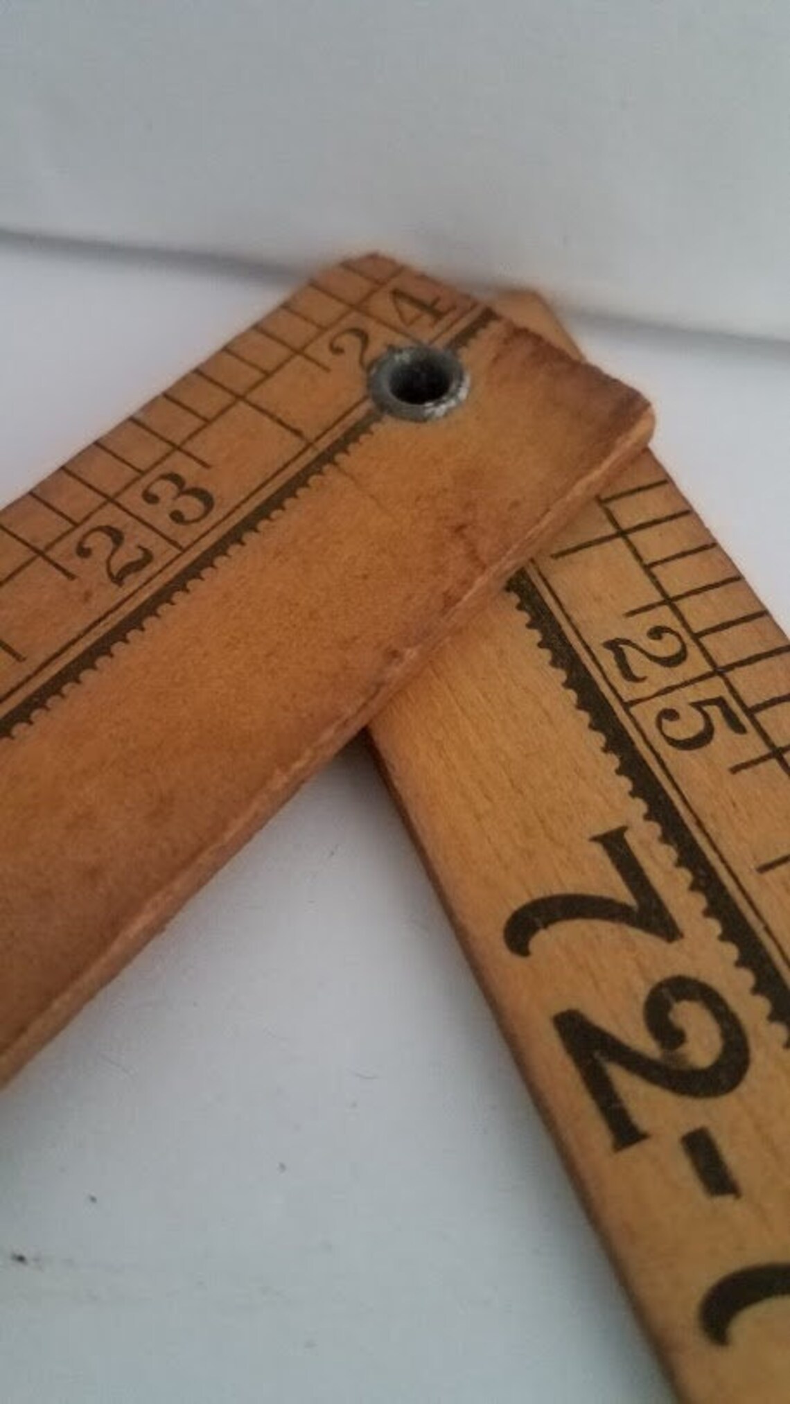 Vintage Advertising Wooden Folding Yardstick Newburgh NY - Etsy Israel