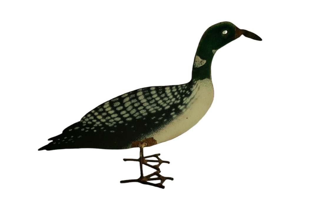 Vintage Metal Duck - Etsy