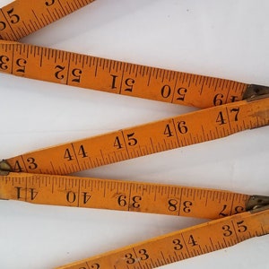 Imperfect Vintage Dunlap Folding Carpenter's Ruler Made in USA - Etsy
