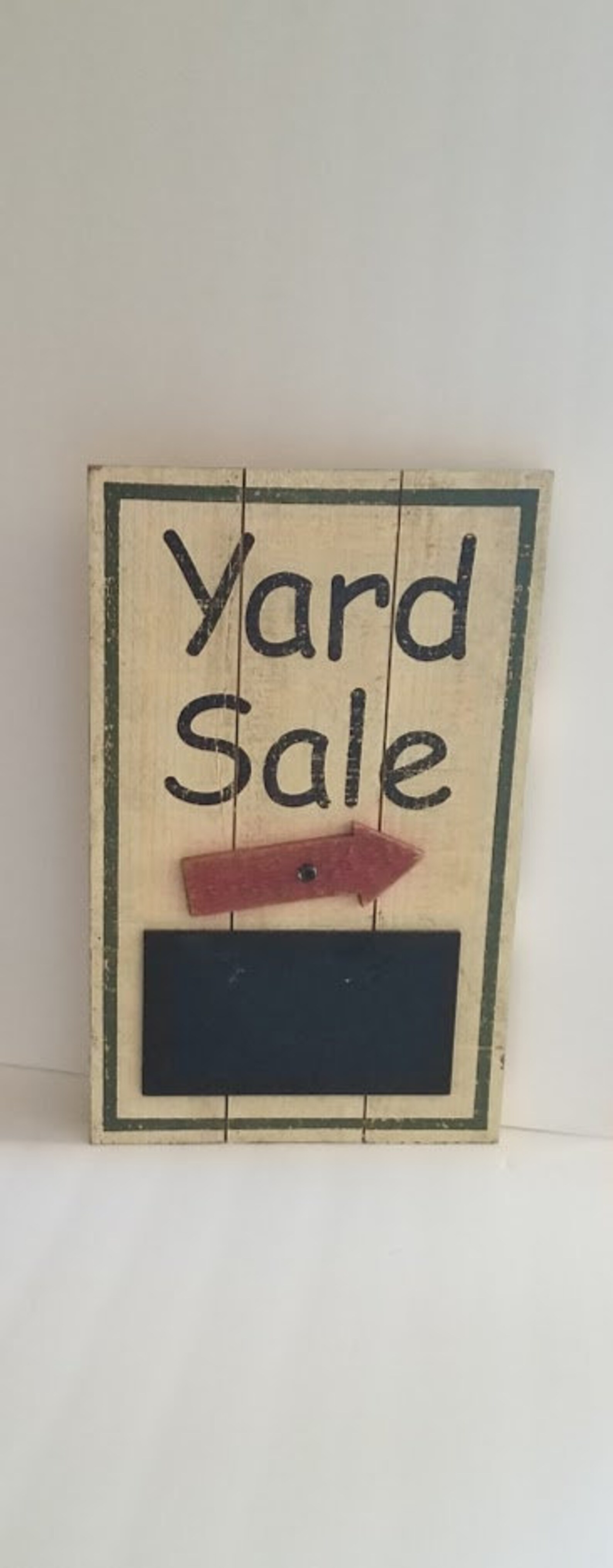 Yard Sale Wooden Sign With a Moving Arrow and Chalkboard to - Etsy
