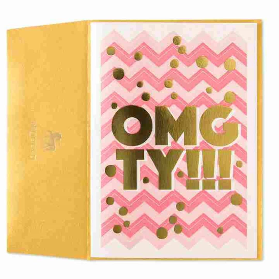 OMG - TY - Card by Niquead - Etsy