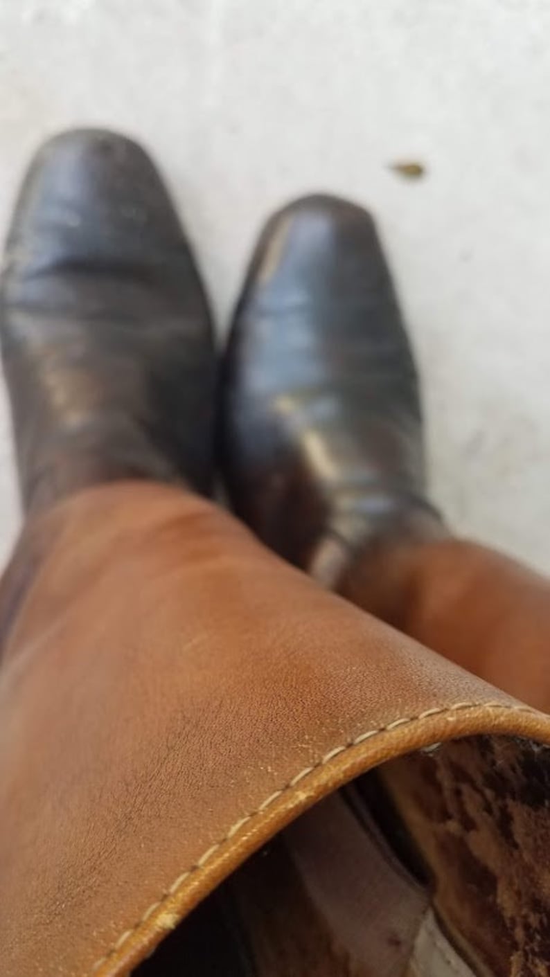Vintage Leather Frye Boots - Etsy