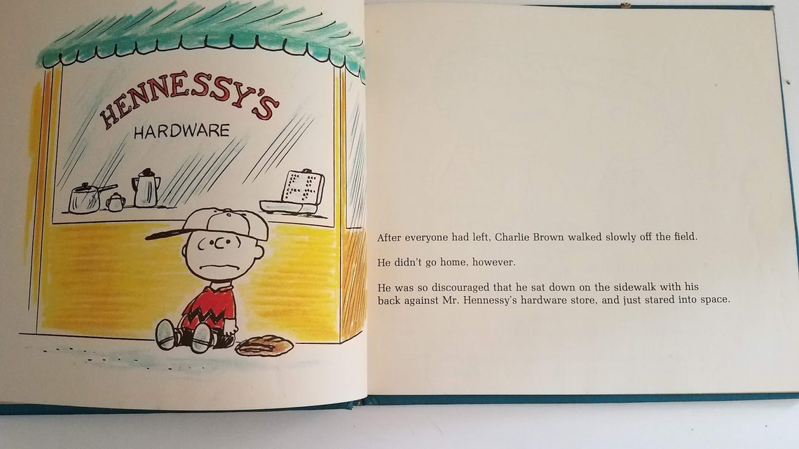 Vintage Charlie Brown's All-stars Book First Edition - Etsy