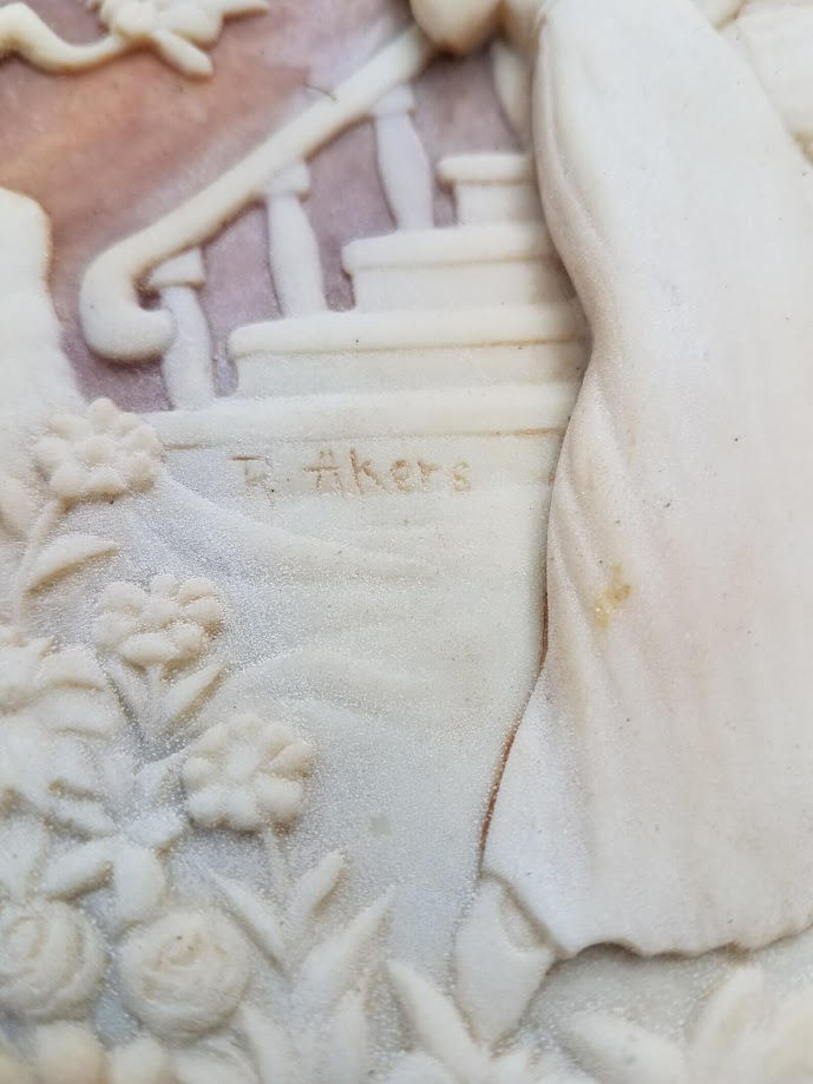 Incolay Stone Plate - the Kiss - Etsy