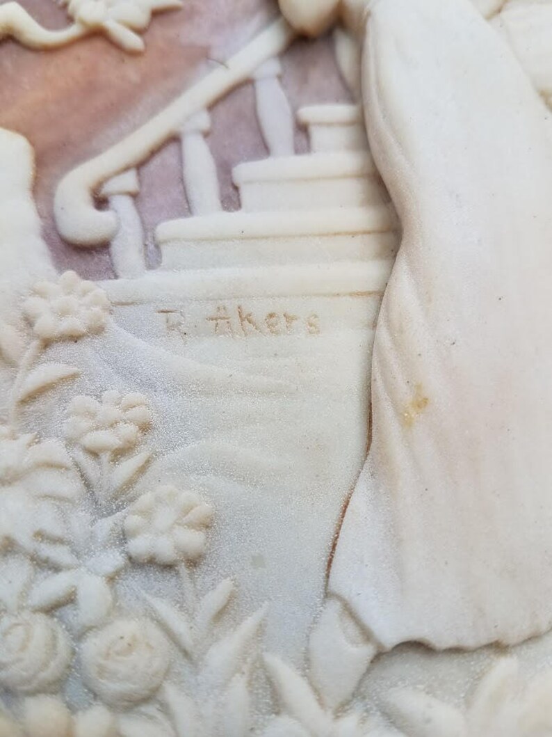 Incolay Stone Plate - the Kiss - Etsy