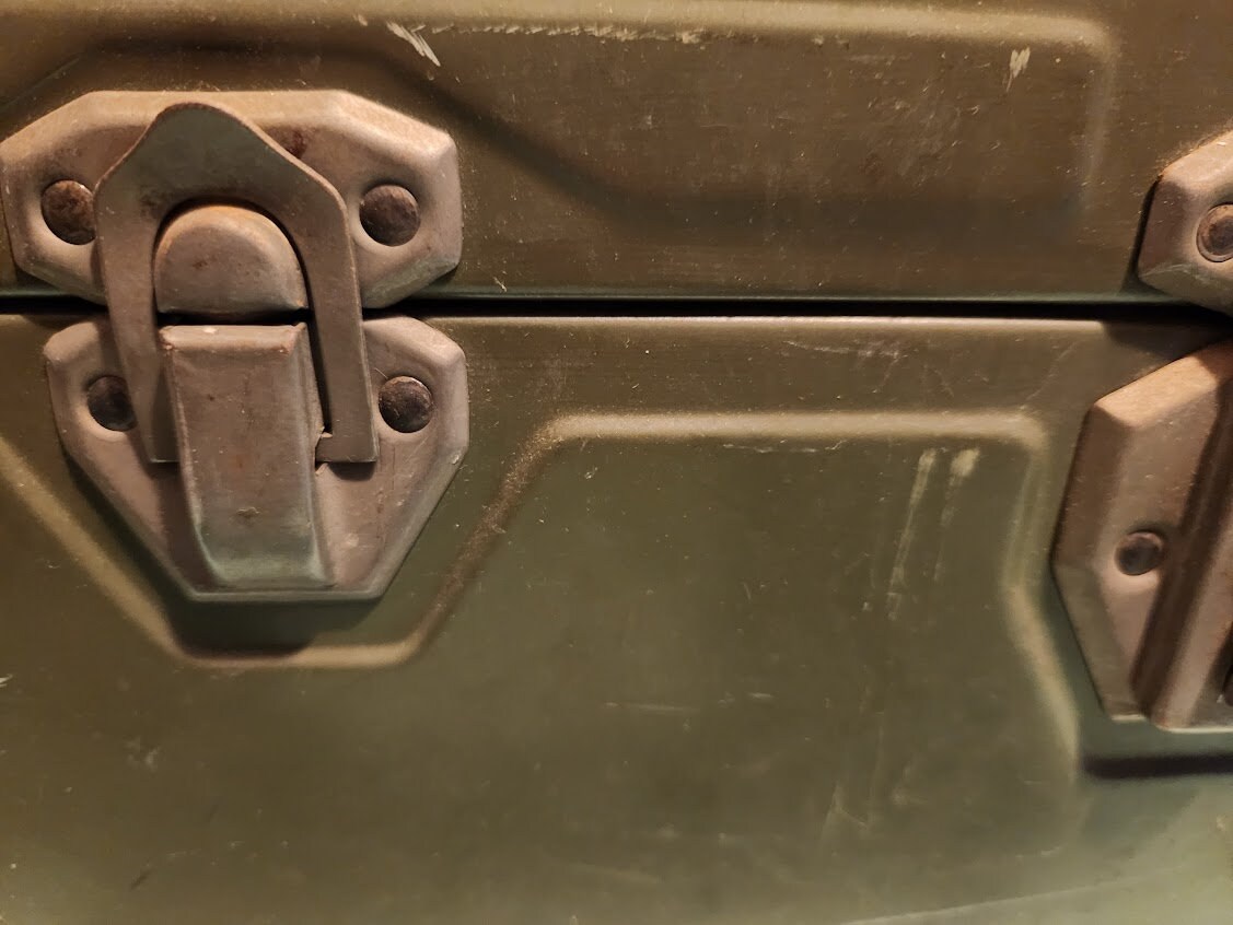 Vintage Union Metal Tool Box - Etsy