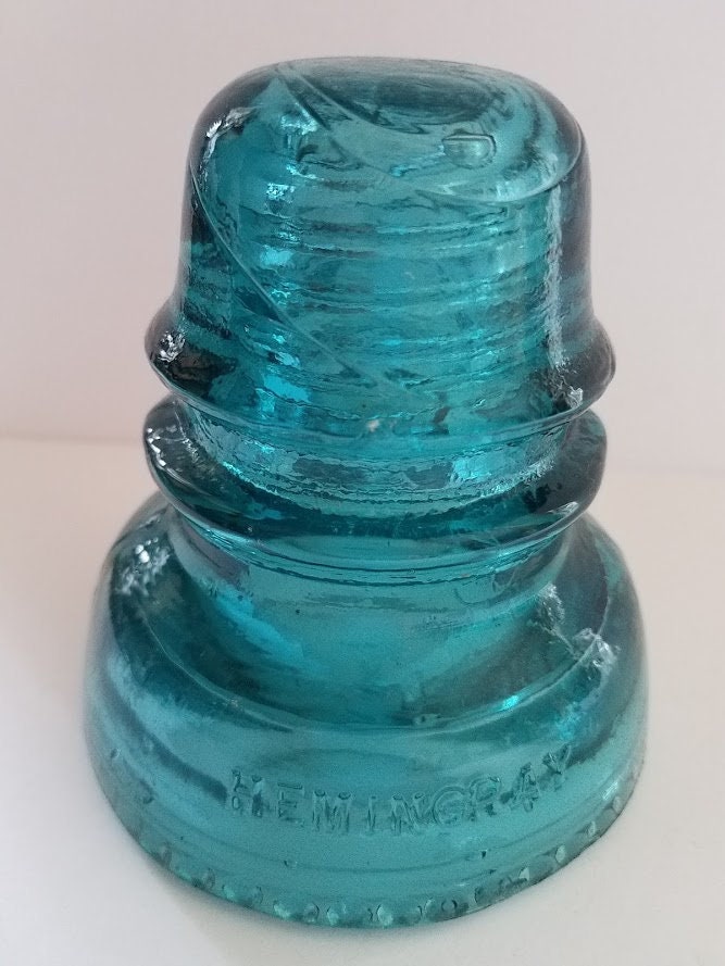 Blue Hemingray Insulator 40 - Etsy