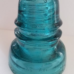 Blue Hemingray Insulator 40 - Etsy
