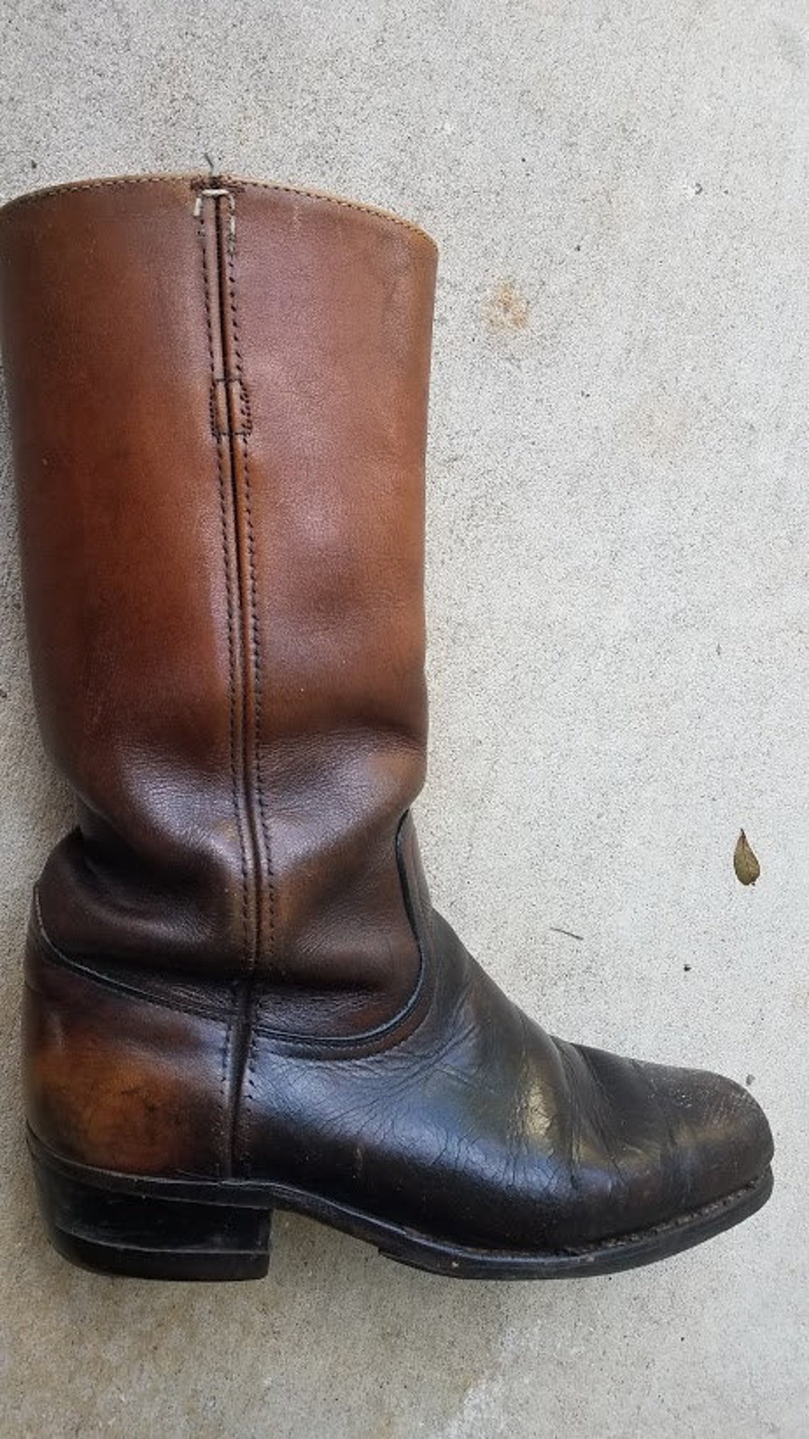 Vintage Leather Frye Boots | Etsy