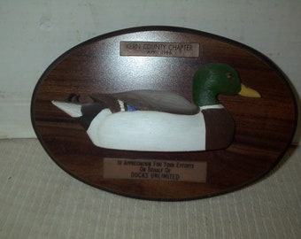 Duck plaque | Etsy