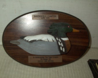 Duck plaque | Etsy