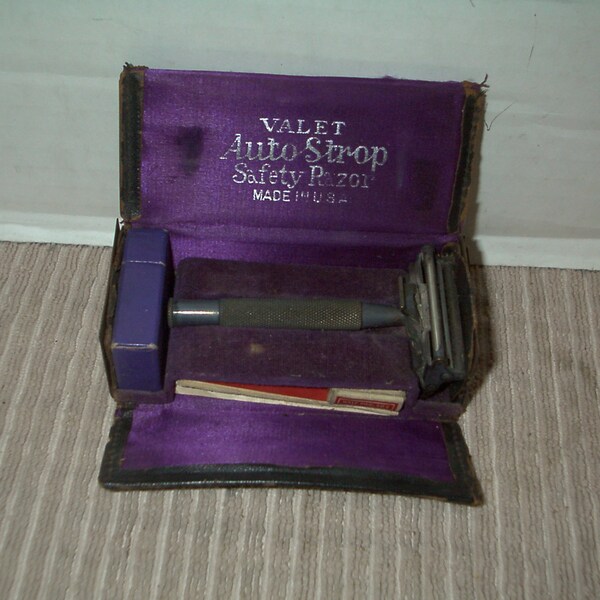 Antique Shaving Kit - Etsy