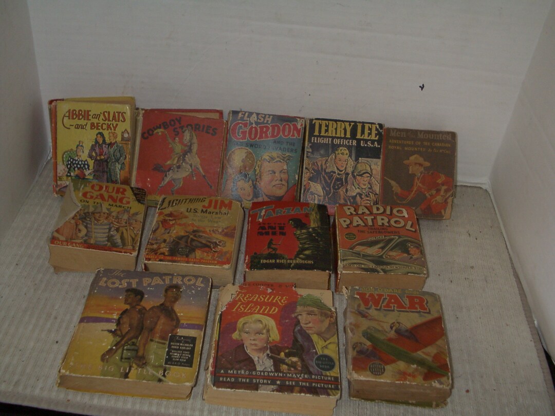 Rare Collection of the 1930's Paperback Books - Etsy
