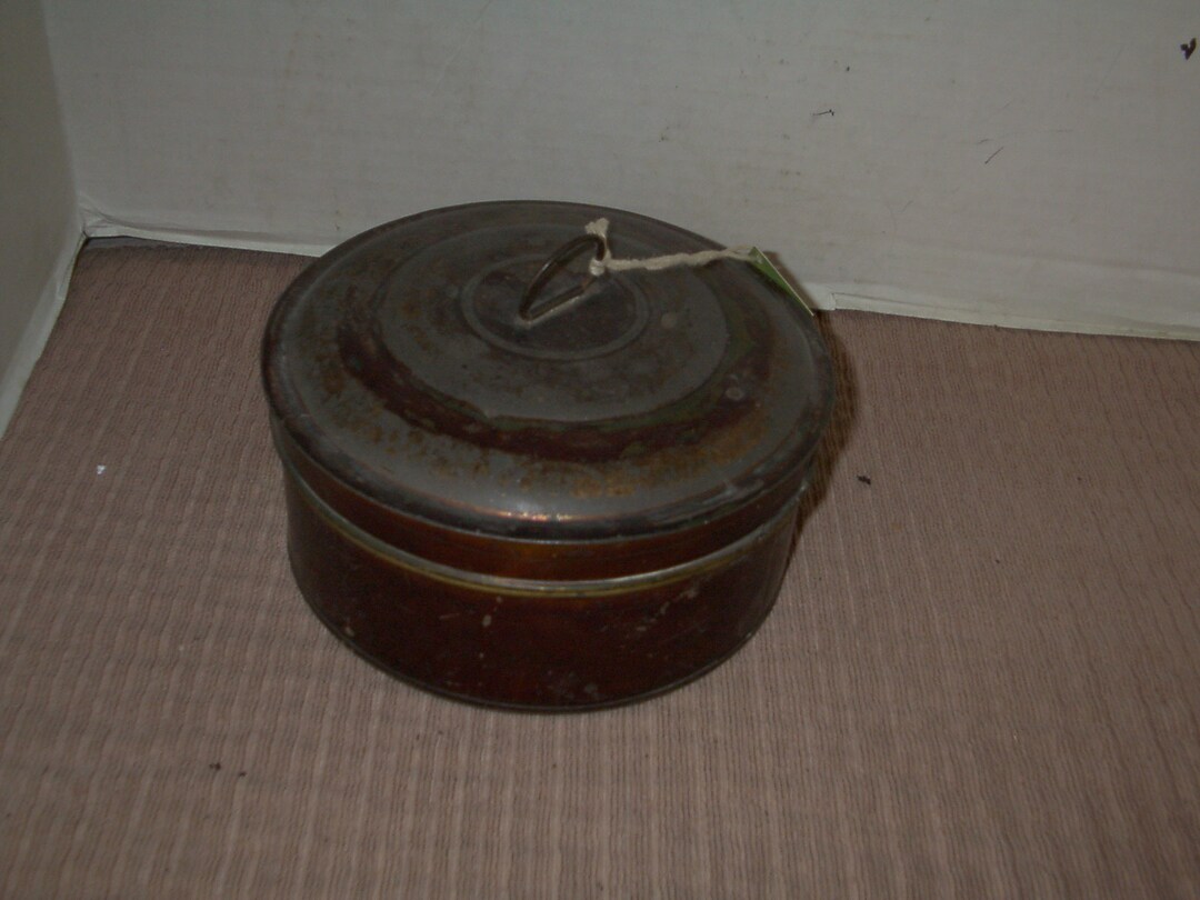 Antique Copper 1800's Spice Container - Etsy