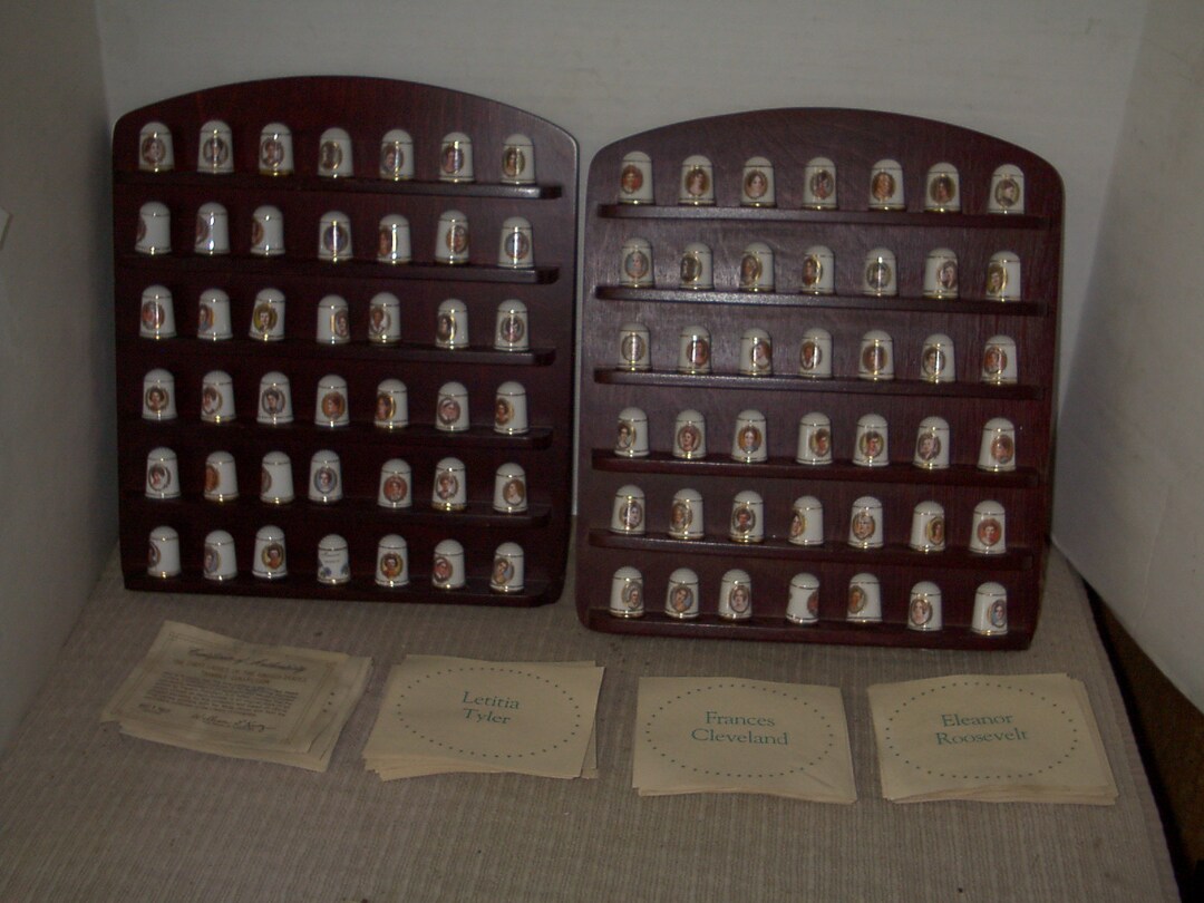Mint Thimbles of the First Ladies - Etsy