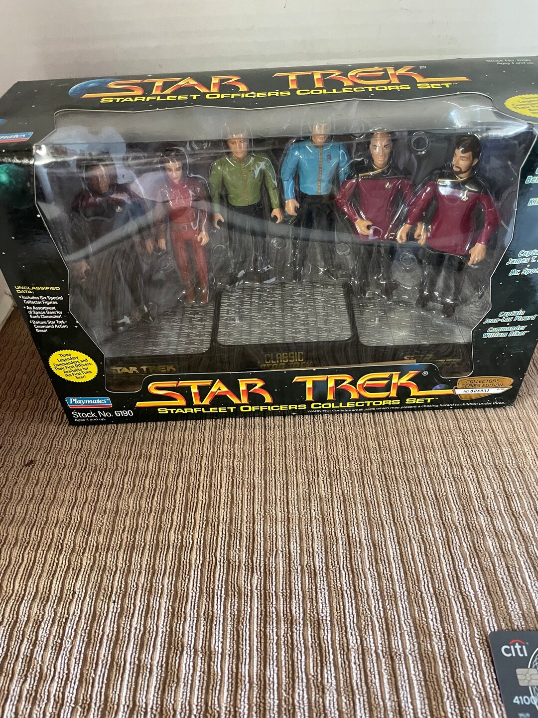 MIB Star Trak Star Fleet Officers Set - Etsy