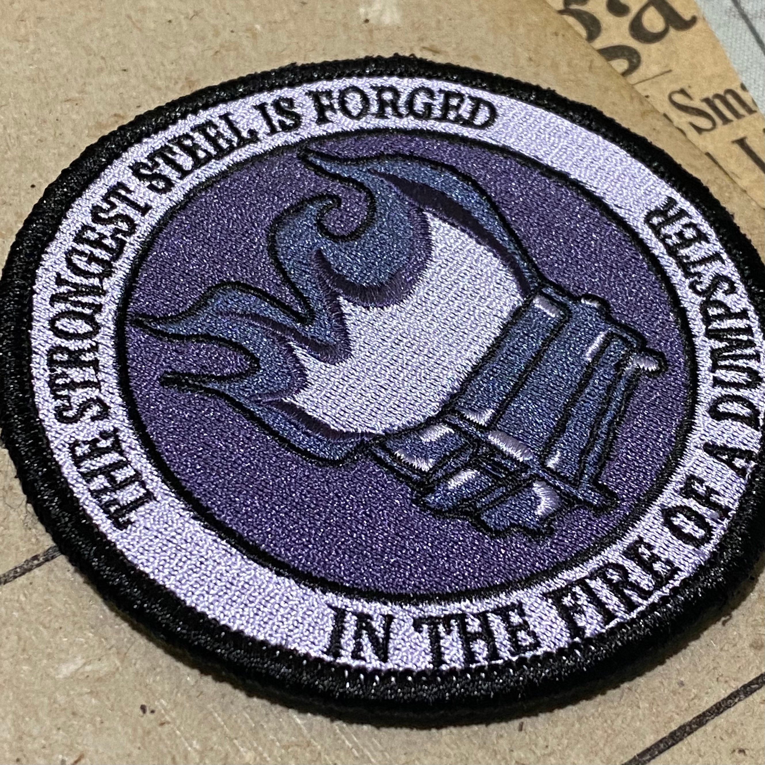 PVC Dumpster Fire Morale Patch Bundle — The Fine Art Revolution