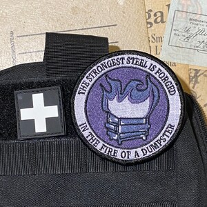 Dumpster Fire Morale Patch Bundle | Four Versions - Etsy