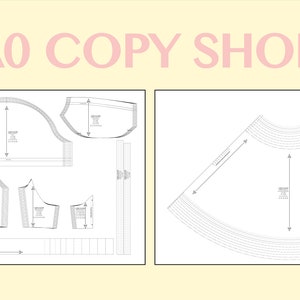 Milkmaid Sewing Pattern With Video Tutorial - Etsy UK