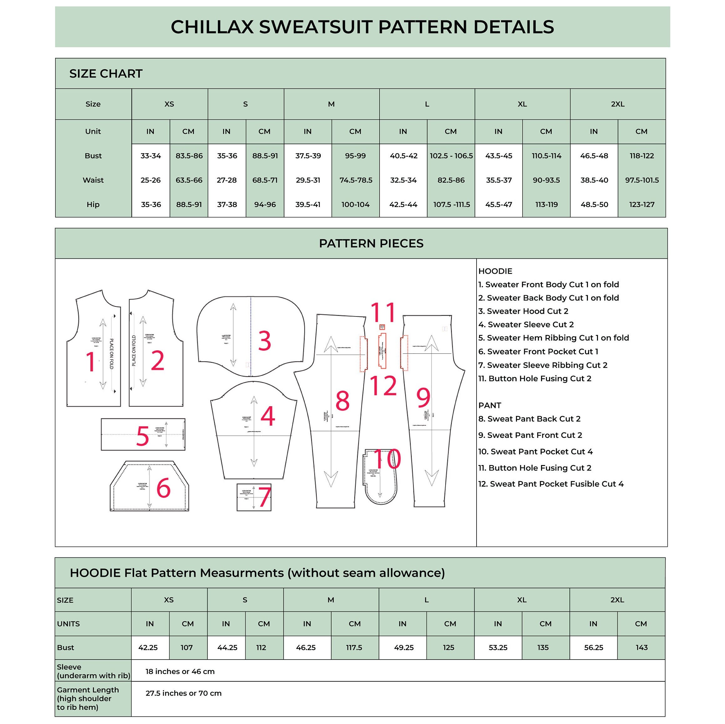 Chillax Sweatpant and Hoodie PDF Pattern — LYDIA NAOMI