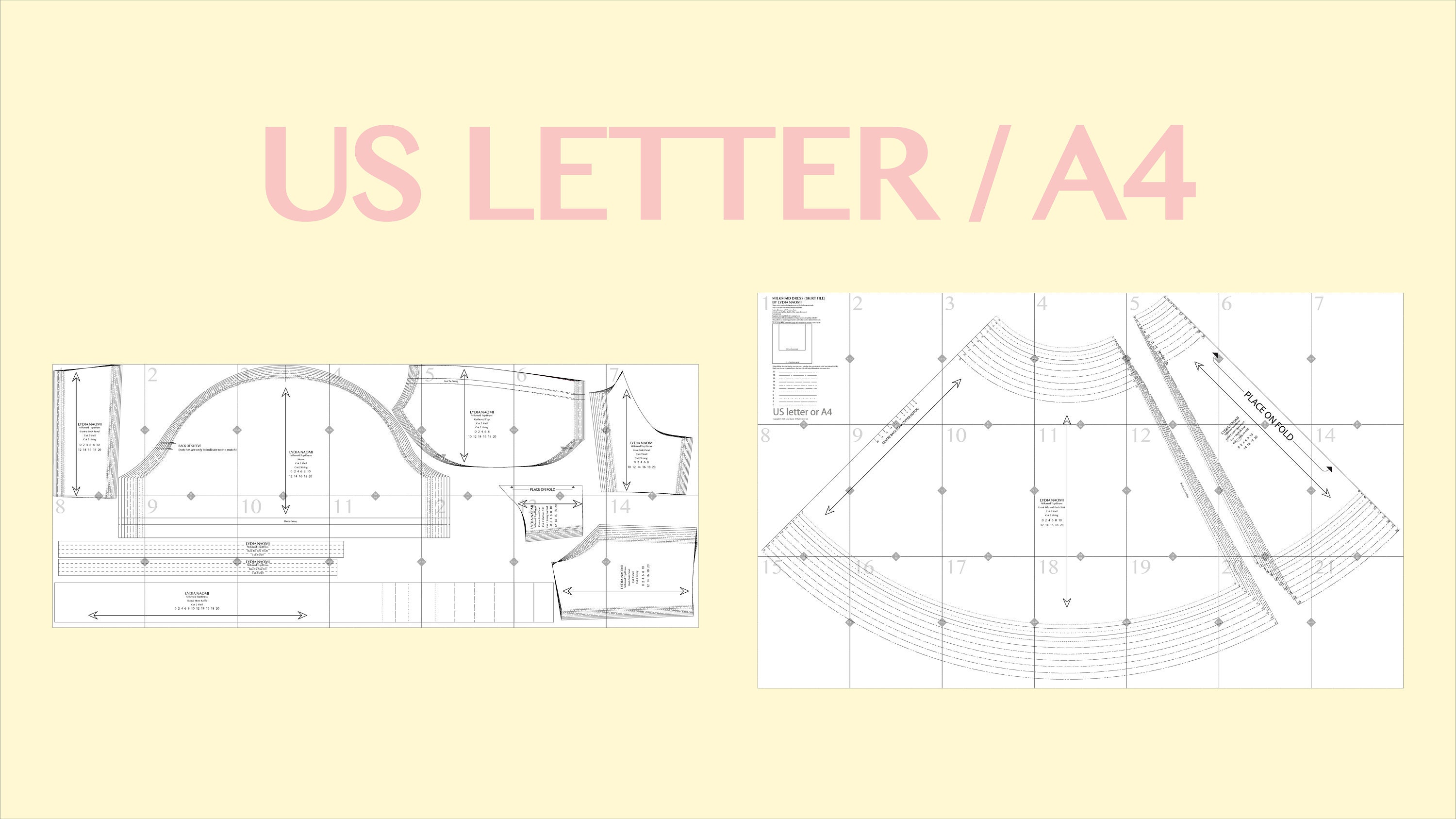 Dream Frock - Milkmaid PDF Pattern — LYDIA NAOMI