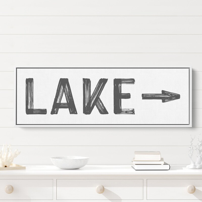 Lake Sign - Etsy