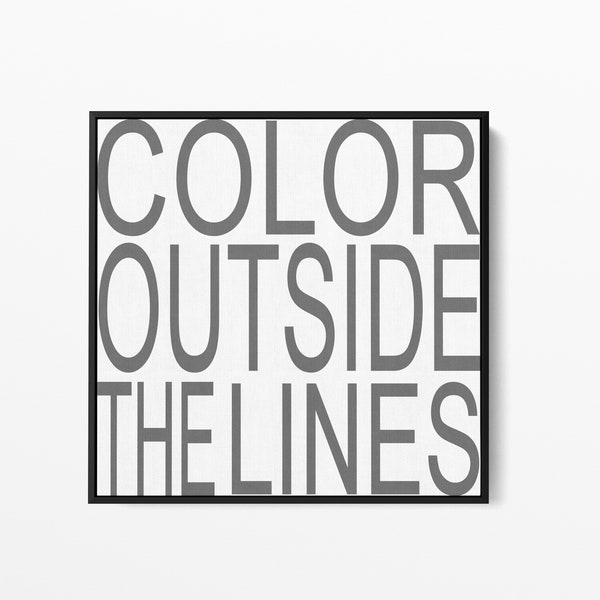 Outside the Lines - Etsy