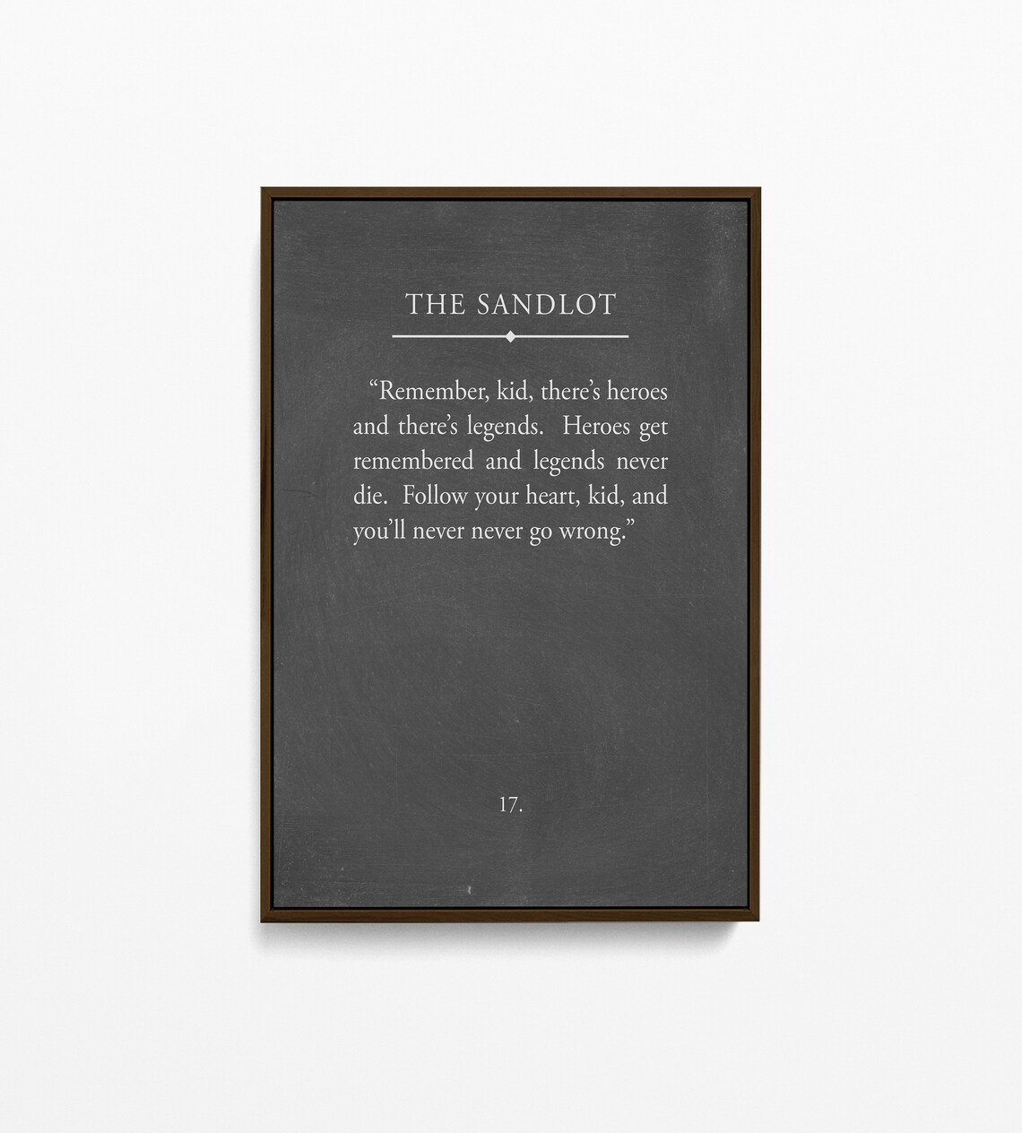 Boys Room Signs | Sandlot Quote Sign | Book Page Sign | Boys Room Decor ...