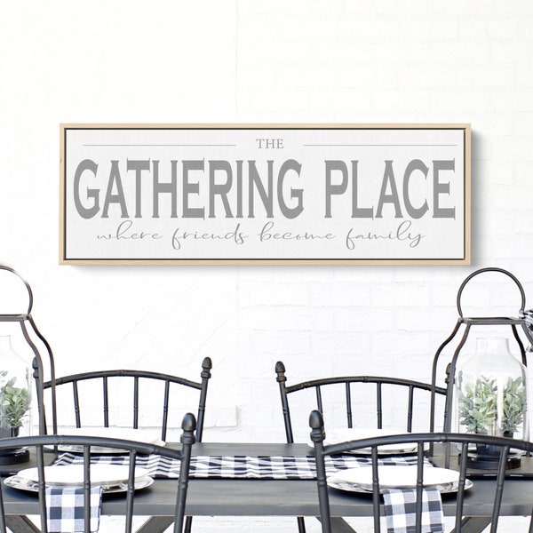 Gather Sign for Dining Room - Etsy