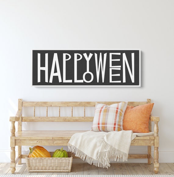 Happy Halloween Sign | Etsy