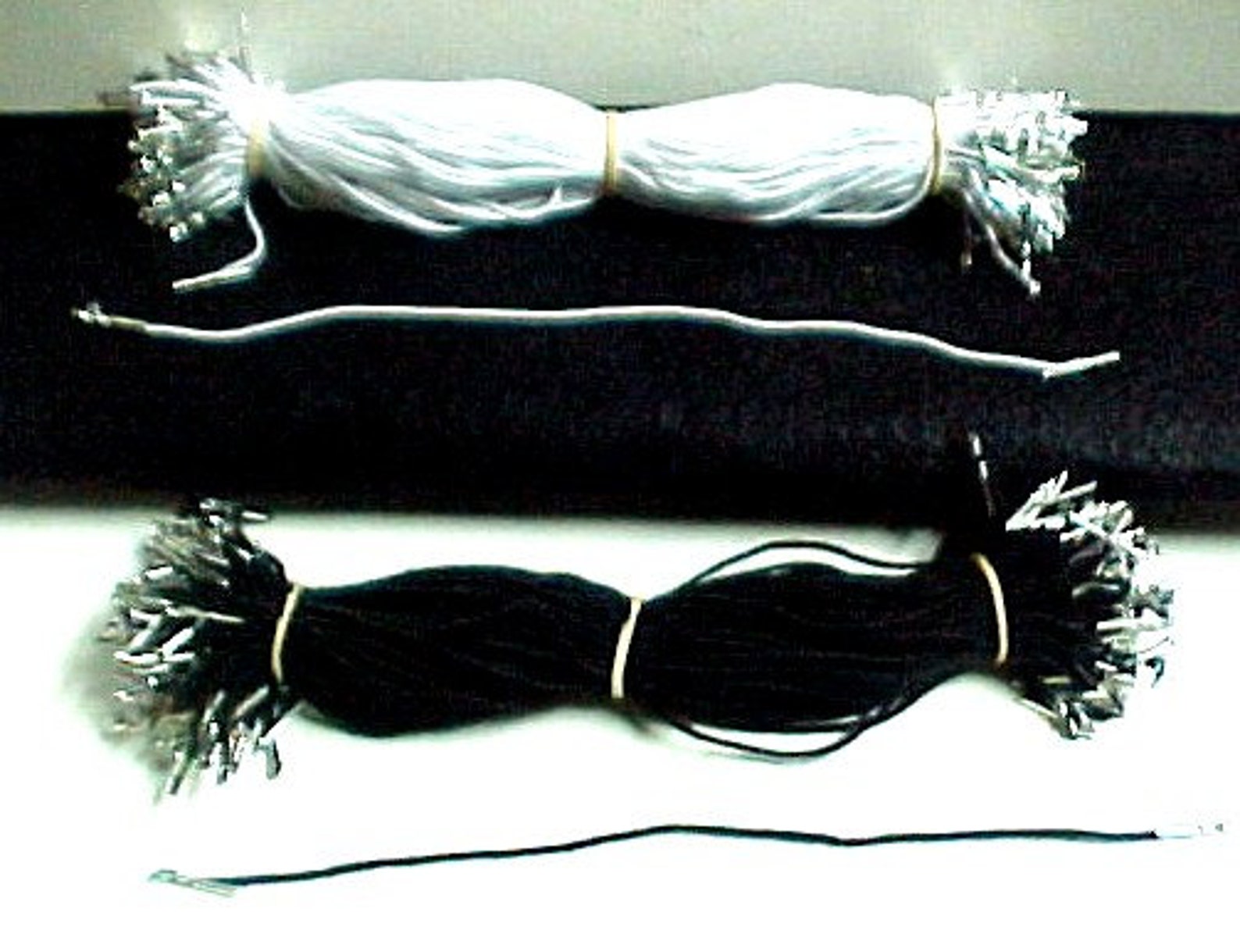 Elastic Fasteners With Metal Barbs at Each End for DIY Mask Makers ...