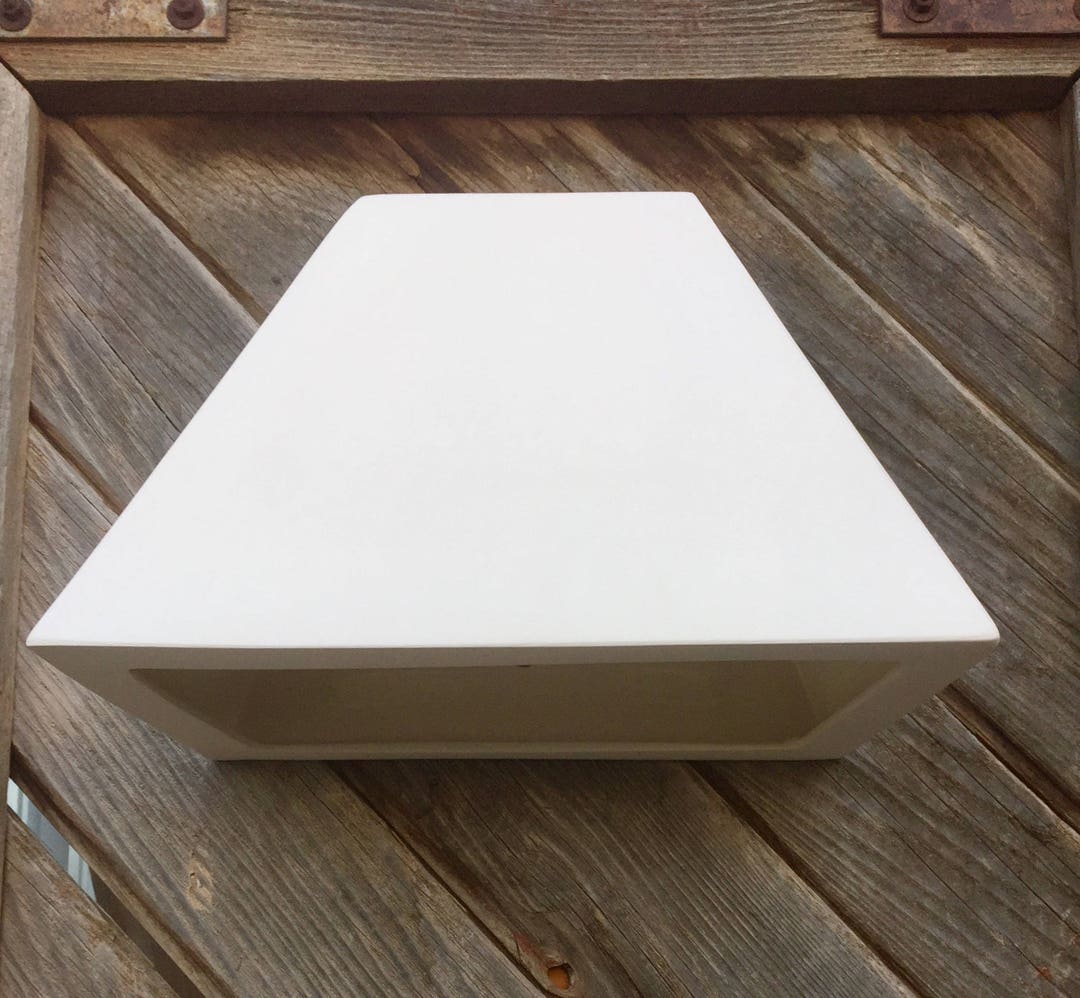 Pyramid Wall Sconce Simple Plain Ceramic Lighting Exterior Wall Sconce ...