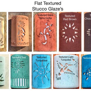 Handmade Ceramic Wall Sconce - Customizable Rustic Lighting for Outdoor ...