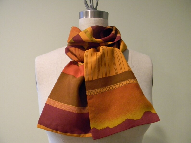 Autumn Color Scarf - Etsy