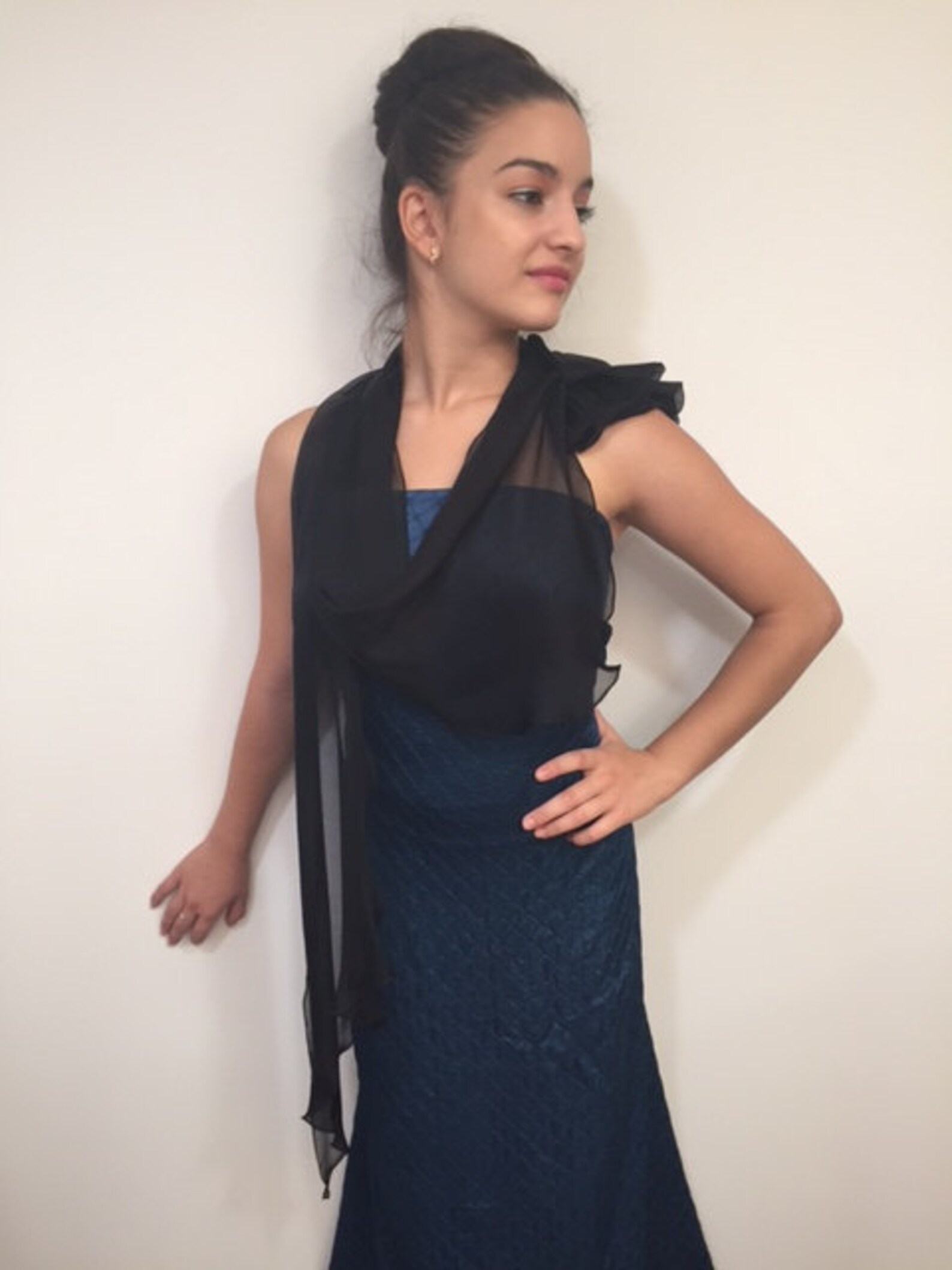 Olimpias Sophisticated Flowy Silk Chiffon BUTTERFLY Scarf - Etsy