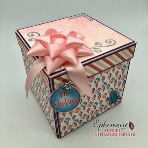 Printable CHRISTMAS PAPERS - 12x12 - Cotton Candy Christmas #2 - Retro ...