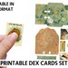 Printable DEX Cards With Ephemera Pumpkin Dex Card Dex Card Printable ...