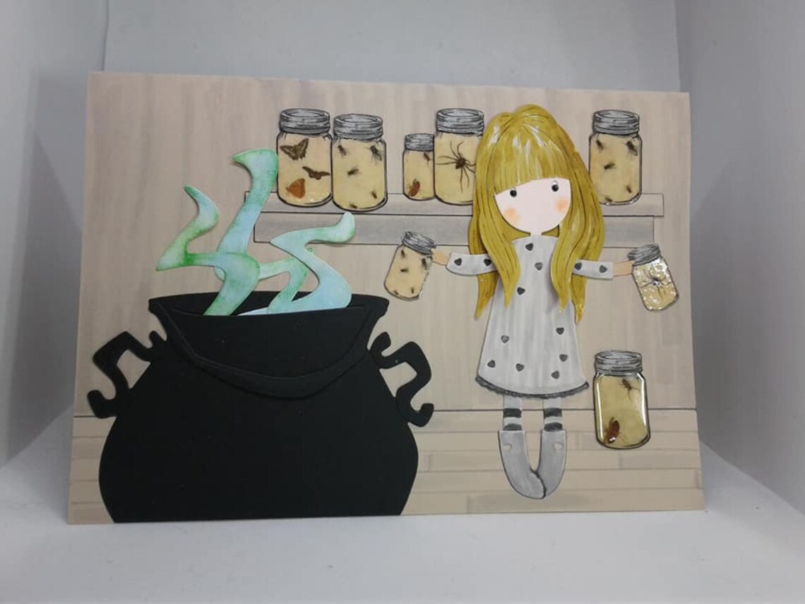 Printable Mason Jar Journal Cards Creepy Collection Jars 1 | Etsy