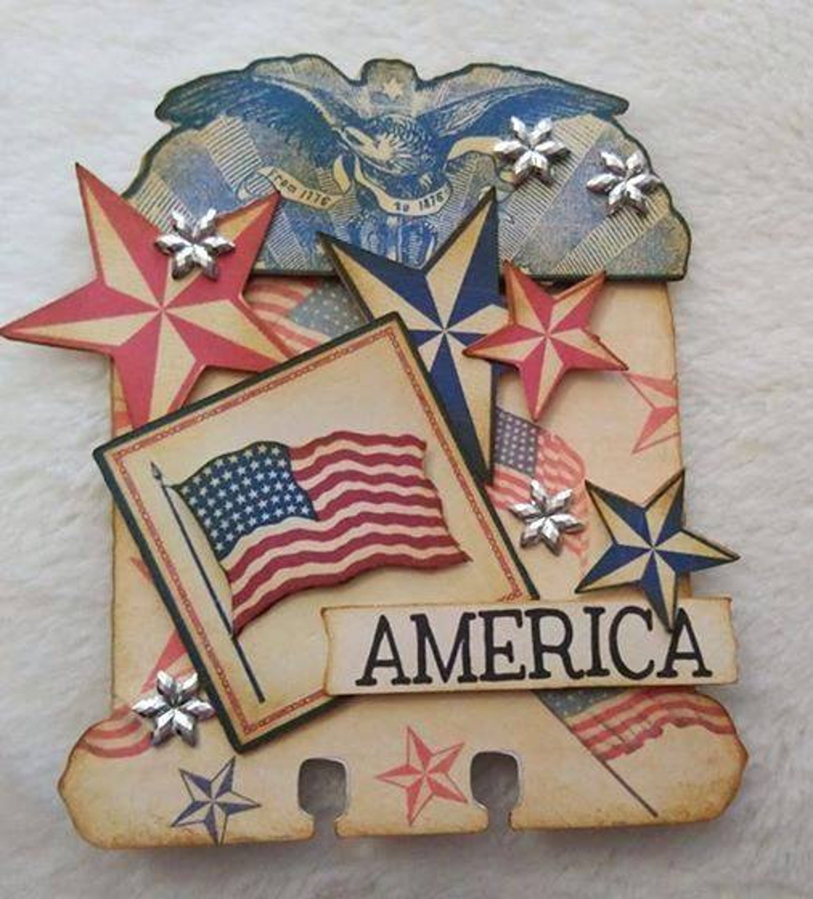 Printable DEX Cards With Ephemera Patriotic Dex Printable - Etsy