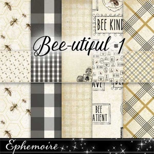 Digital Printable Paper Farmhouse BEES Journal Scrapbook Paper 12x12 ...