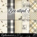 Digital Printable Paper Farmhouse BEES Journal Scrapbook Paper 12x12 ...