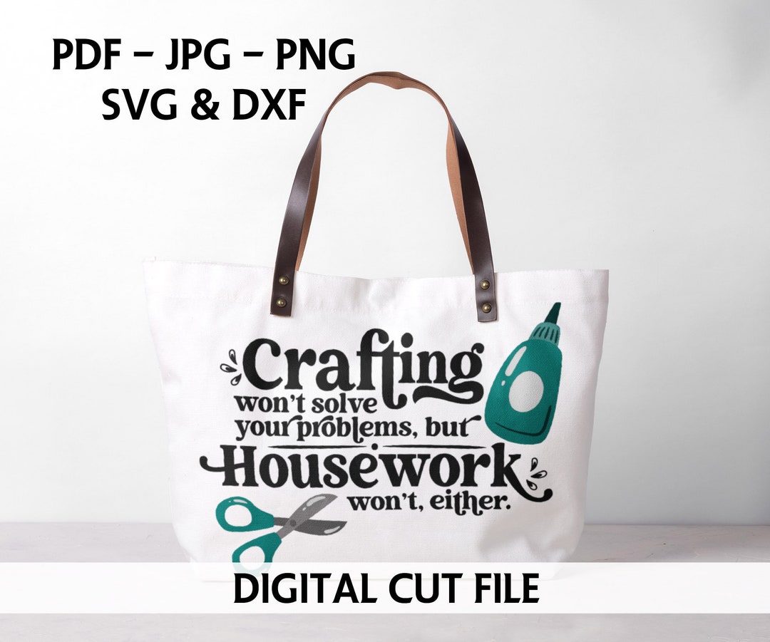 CRAFTING Word Art Crafts Lover Digital Cut File Silhouette Cut File ...