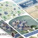 Printable DEX CARDS With Ephemera Sapphire Blue Floral Dex Card ...