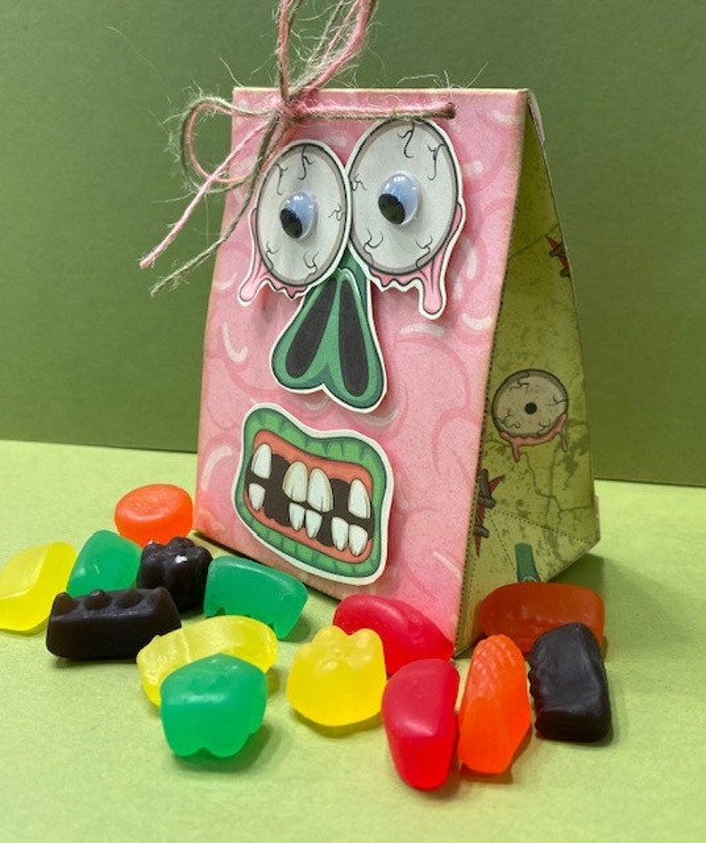 Printable Treat Bag ZOMBIES Favor Candy Bag Party Treat | Etsy