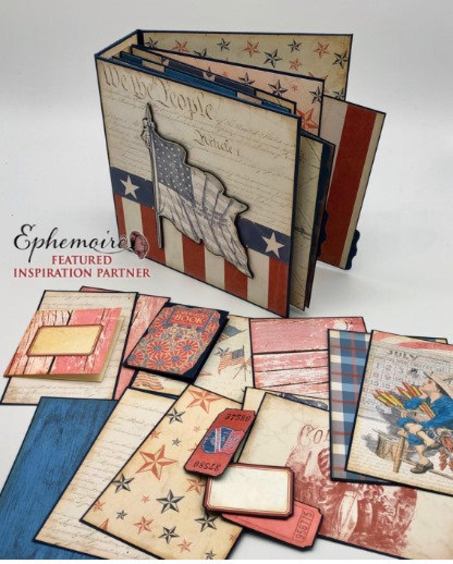 Digital Printable Papers AMERICA Patriotic July 4 - Etsy